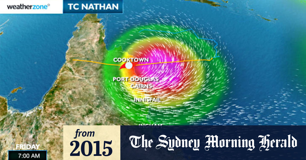 Video: Cyclone Nathan tracks towards coast